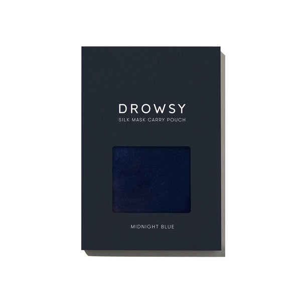 Midnight Blue Silk Carry Pouch – eu.drowsy