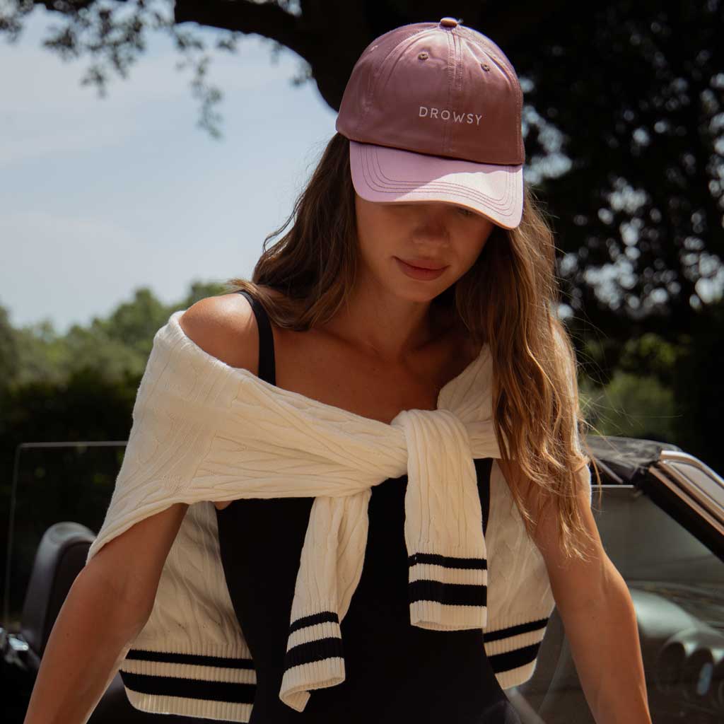 Drowsy Silk Cap - Damask Rose